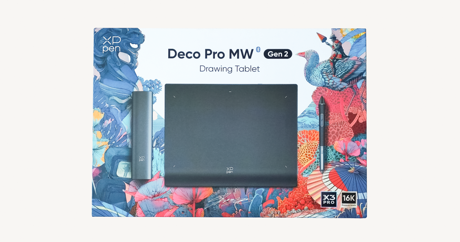 Deco Pro MW（Gen 2）ペンタブレット | 編集作業が快適になる Bluetooth接続